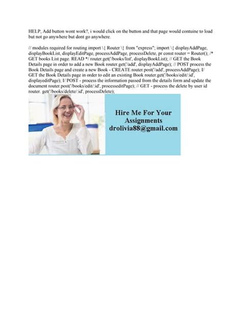 help add button wont work i would click on the button and that page pdf