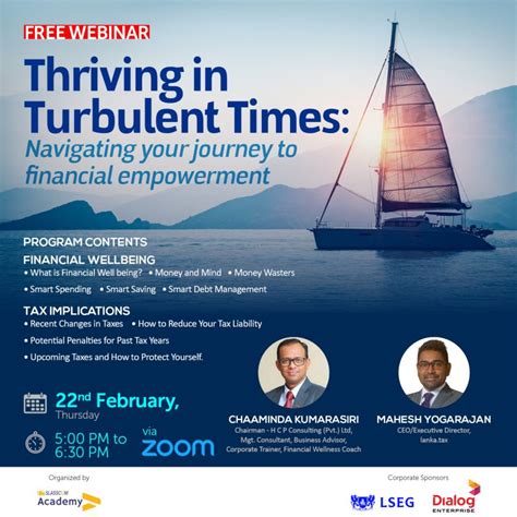 Free Webinar Thriving In Turbulent Times Slasscom Academy Posted On