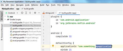 Change Project Name On Android Studio Stack Overflow