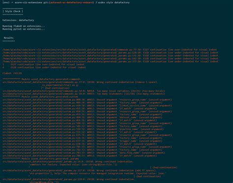 Datafactory Style Issues · Issue 404 · Azureautorestaz · Github