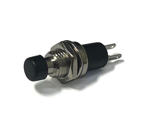 Pushbutton Switch Black Syntaur Pushbutton Switch Black Syntaur