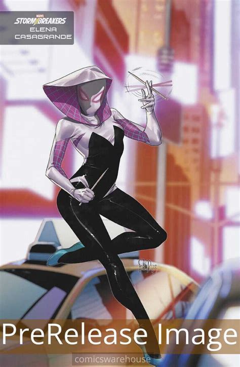 Spider Gwen Smash 2023 Marvel 2 Variant Elena Casagrande Stormb