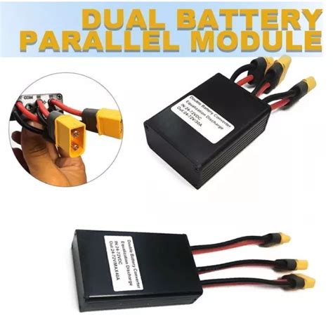 Ebike Dual Battery Connection Adapter Switcher Module Erhöht Die Akkukapazität Eur 49 90