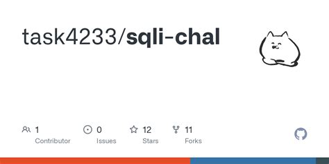 GitHub Task Sqli Chal