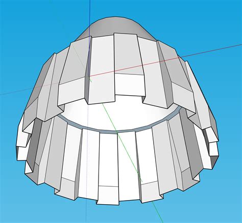 Adding Thickness To Closed Shape Sketchup Sketchup Community