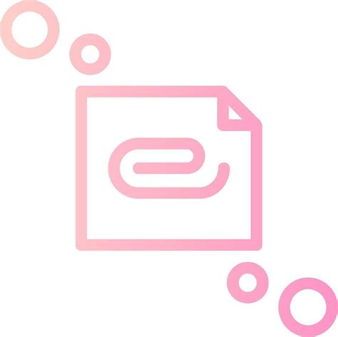 Attach File Linear Gradient Icon 39480781 Vector Art At Vecteezy