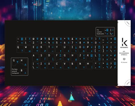 Apl Programming Symbols And Glyphs Keyboard Stickers • Keyshorts