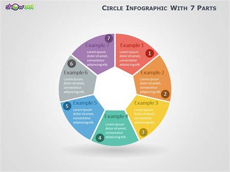 A Circular Infograph With 7 Parts