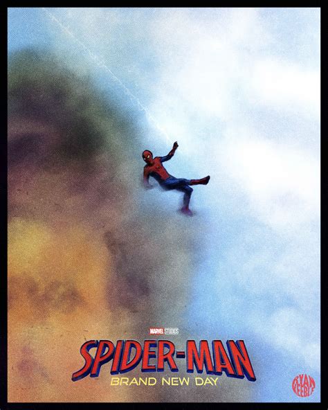 Spiderman Brand New Day Poster By Ryankeeble