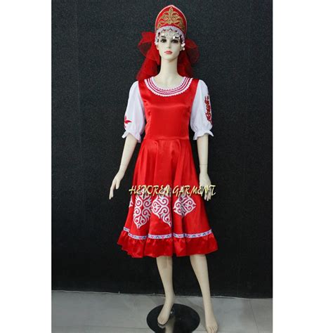 High Quality Customized Traditional Russian Costume,Russian National ...