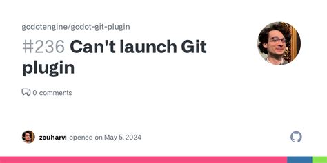 Can T Launch Git Plugin Issue 236 Godotengine Godot Git Plugin