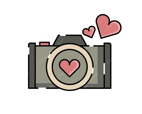 Camera Valentine Icon Asset Graphic Vector Camera Valentine Icon Png And Vector With