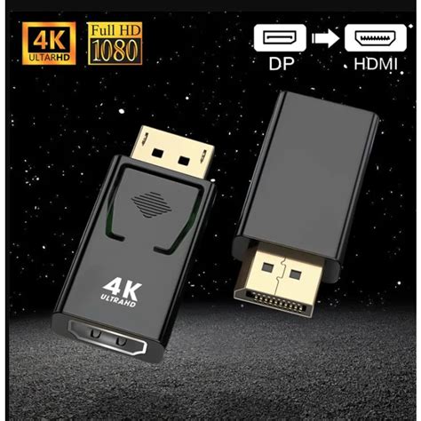 Đầu chuyển DP to HDMI female 4K 2K FULLHD Đầu chuyển đổi display port to HDMI 4K 2K FULLHD