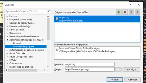 Problema Paquetes NuGet Visual Studio 2019 C Stack Overflow en español