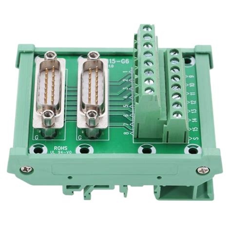 Db15 G6 Connector To Wiring Terminal Db15 Breakout Board Solder Free Male And Male Adapter