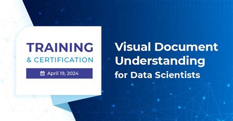 learn about visual document understanding for data scientists john