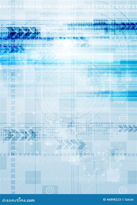 Technology Background With Arrows Stock Vector Illustration Of Banner Abstract 46898223