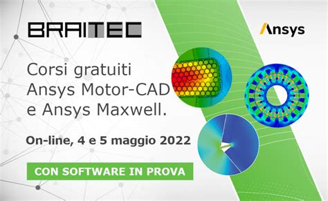 Ansys Motor Cad E Ansys Maxwell Corsi Gratuiti E Trial