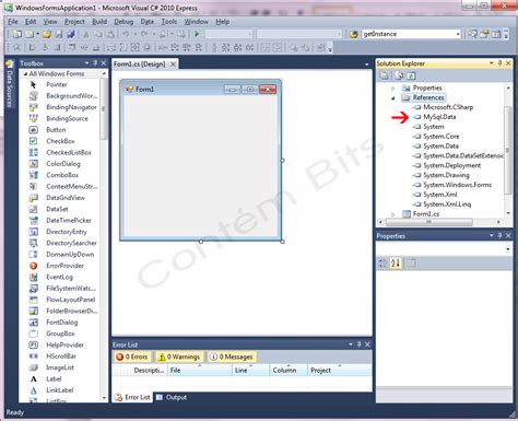 Cursos C Instalando O Mysql Connector Net