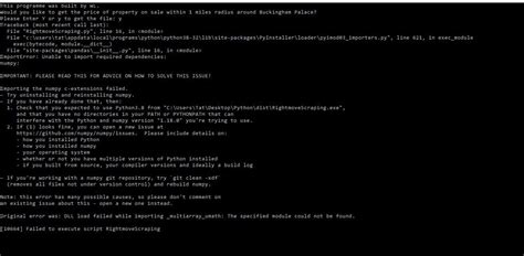 Pandas Python Pyinstaller Exe File Doen T Work Unable To Import