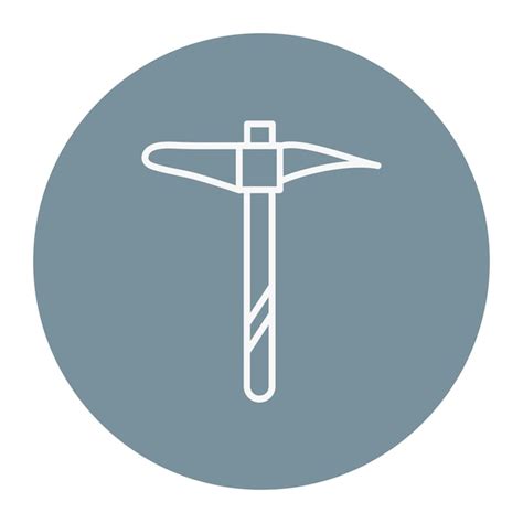 Premium Vector Pickaxe Vector Illustration