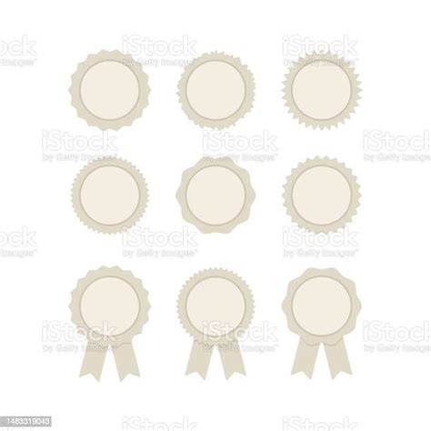 배지 벡터 아이콘입니다 엠블럼 프리미엄 로고 벡터 템플릿 아이콘 리본 컬렉션 빈티지 엠블럼과 아이콘 장식 로고 파트 일러스트 1