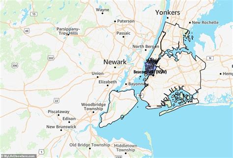 Fascinating Size Comparison Maps Reveal How Big Cities Really Are With