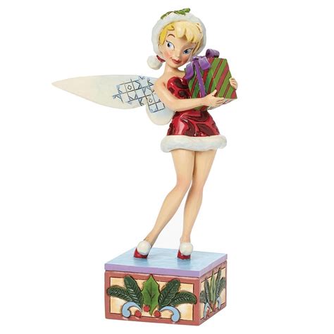 Jim Shore Tinkerbell Holiday Wishes Christmas Statue Toyslife