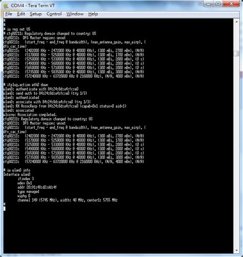 linux wl1837mod certification attempting to connect to ap over 5ghz