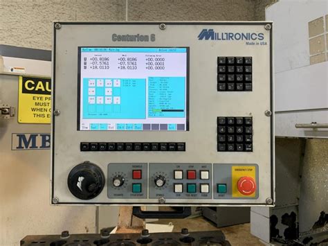 Milltronics MB 20 CNC Vertical Bed Type Milling Machine Centurion 6 Control 1999 For Sale