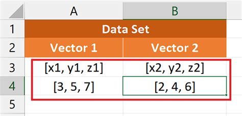 How To Calculate Dot Product In Microsoft Excel Spreadcheaters