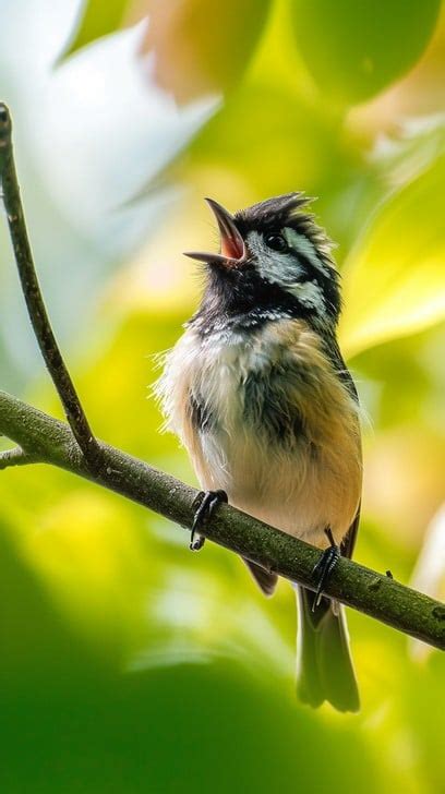 Free Singing Bird Perched Image Bird Nature Singing Download At