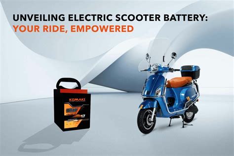 Top Things To Know About Electric Scooter Battery