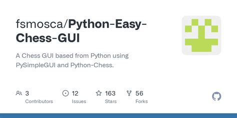 Github Fsmoscapython Easy Chess Gui A Chess Gui Based From Python