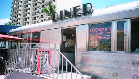 Diner On South Beach This Is An Original Diner That Was Re… Flickr