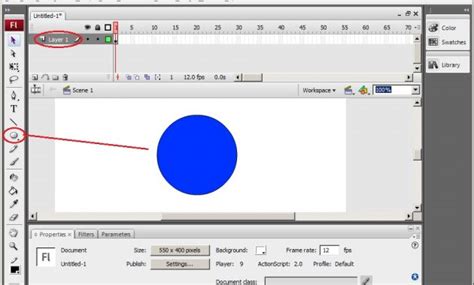 Cara Membuat Animasi Dengan Adobe Flash CS PerpusTeknik