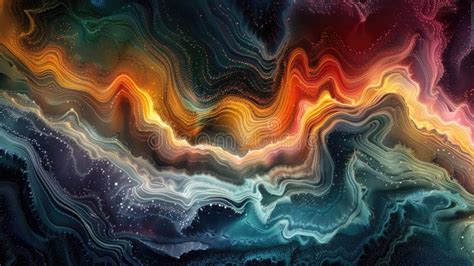 Ai Generated Abstract Visual Showcasing Unique Patterns And Textures