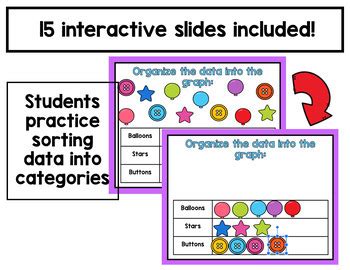 Data Graphs Google Slides Distance Learning TpT