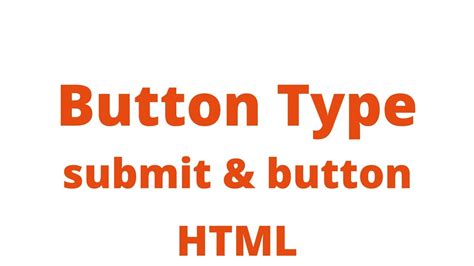button tag in html in hindi html button tag button tag and attribute learn html button tag
