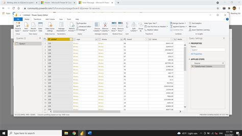 Solved Powerquery Reads Sqlite3 Table Integers As Binary Microsoft Fabric Community