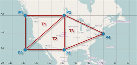 Triangulating Geographic Data Infragistics WPF Help