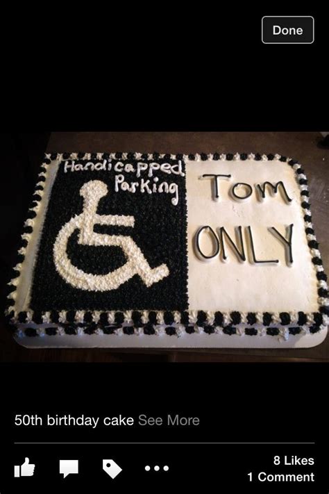 Funny 50th Birthday Cake Ideas