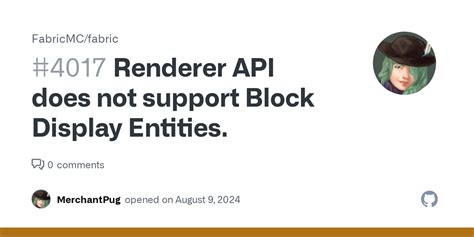 Renderer Api Does Not Support Block Display Entities · Issue 4017