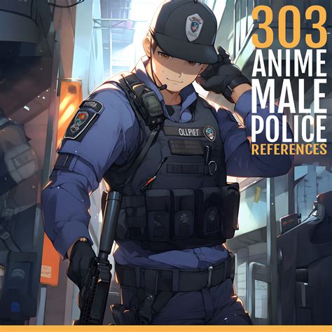 Artstation 303 Anime Male Police