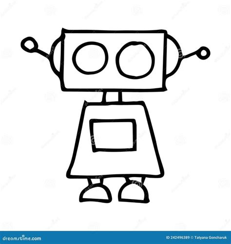 Cute Robot Drawing Doodles In 2024 Robots Drawing Cute Drawings Drawings