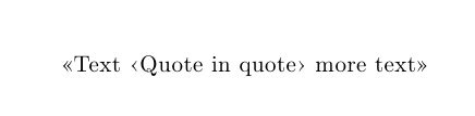 Punctuation Ideal Setup For Swiss Style Quotes Quotation Marks In German Speaking Switzerland