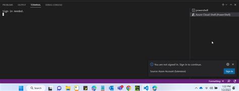 Visual Studio Code Connecting VScode To Azure Cloudshell Stack Overflow