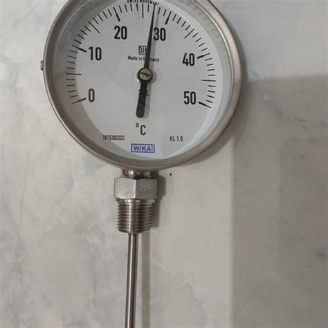 Jual Wika Thermometer D 4 0 50°cdrat 12 Npt Pstik 10cm Dstik