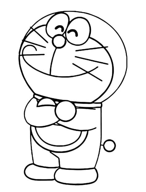 Coloriage Joyeux Doraemon Télécharger Et Imprimer Gratuit Sur Coloriageenfant Com