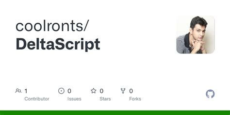 GitHub Coolronts DeltaScript